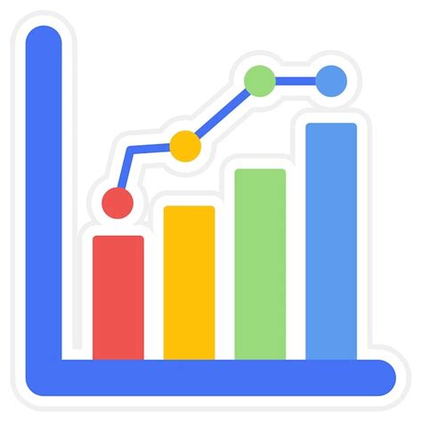 Premium Vector Growth Diagram Flat Illustration