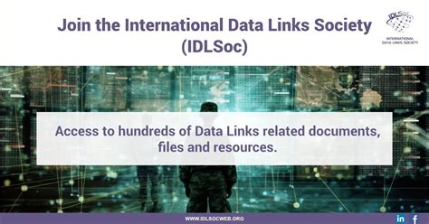International Data Links Society On Linkedin Join Now Idlsoc