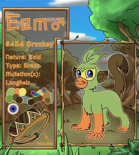 Pokemon Ref Sheet Eem Lvl 52 By Hann Nido On Deviantart