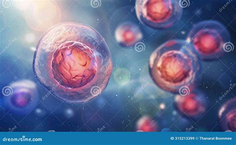 Symbolizing Biotechnological Advancements And Human Genomic Exploration Ai Generated Stock