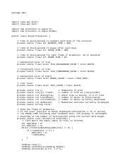 SolverVisualizer Java Package A Import Java Awt Color Import Java Awt Font Import Edu