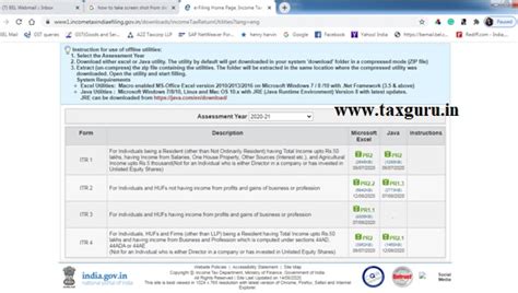 Step By Step Procedure For Online Filing Of ITR AY