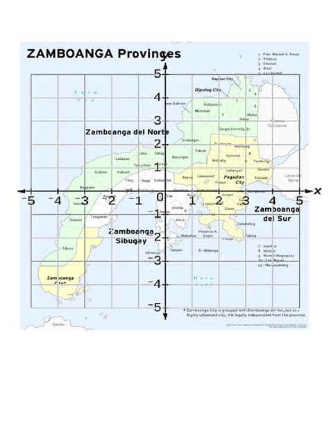 Cartesian Plane With Map Pdf