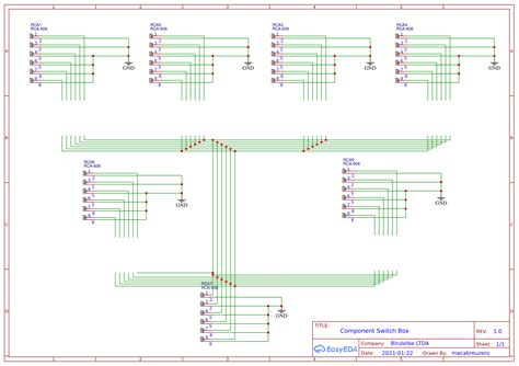 Component Switch Box EasyEDA Open Source Hardware Lab