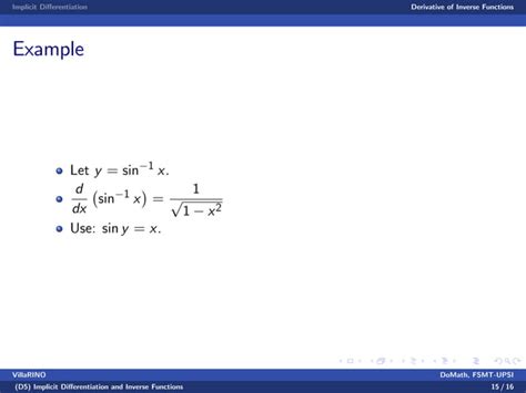 benginning calculus lecture notes 6 implicit differentiation ppt