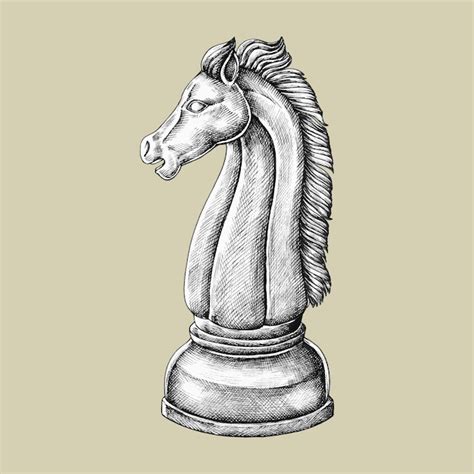 How To Draw A Knight In Chess