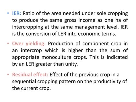 Cropping System Types PPTX Agriculture Industries