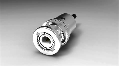 Bnc连接器 Step 模型图纸下载 懒石网