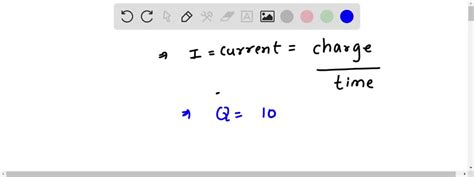solved a 10 a current is maintained in a simple circuit with a total