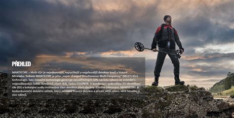 Metal Detector Minelab Manticore More Information And Technical Data Lovecpokladu Cz