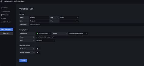 How To Get A Variable From Google Sheet Column For Grafana Configuration Grafana Labs