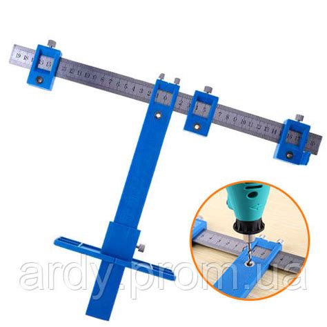 Меблевий Кондуктор Шаблон для Свердління Отворів Під Фурнітуру 5 Мм Al — Купити Недорого на Bigl