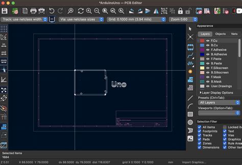 Kicad 7 如何導入 Dxf 文件 Saludpcb