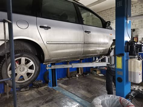 Замена рулевой тяги — Volkswagen Sharan (1G), 1,9 л, 1998 года | визит ...