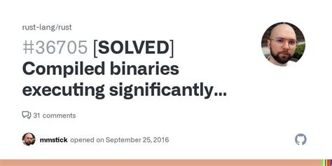 Rust Executables 10x Slower On Amd No One Knows Why Rrust