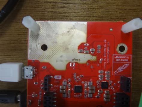 Iwr1642boost The White Part Of The Board Including The Antenna Started Corroding Sensors