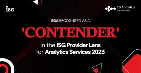sg analytics on linkedin 🎉 we re thrilled to announce that sg analytics has been named a contender…
