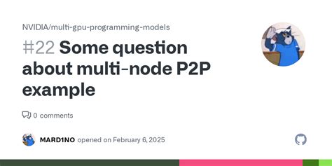 Some Question About Multi Node P2p Example · Issue 22 · Nvidiamulti Gpu Programming Models