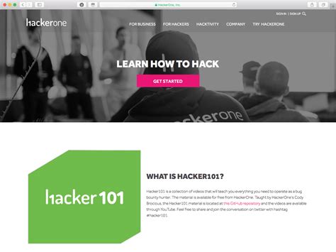 Hacker101 — бесплатный видеокурс по взлому сделанный в Hackerone
