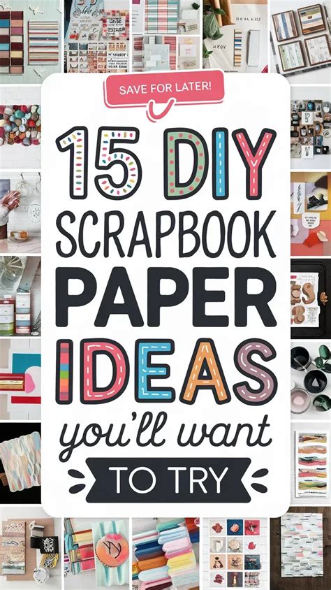 15 Diy Scrapbook Paper Ideas Youll Want To Try Withlovelive