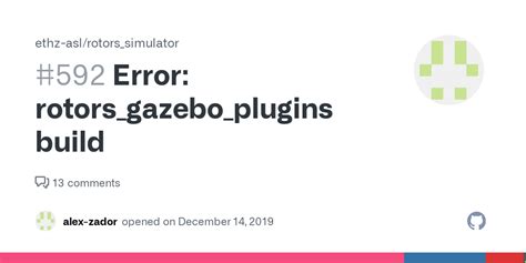 error rotors gazebo plugins build · issue 592 · ethz asl rotors