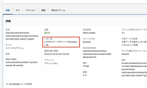 Aws Cdkで全lambda関数の実行時間アラームを一括設定する Developersio