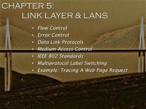 PPT CHAPTER 5 LINK LAYER LANS PowerPoint Presentation Free Download ID 1637476