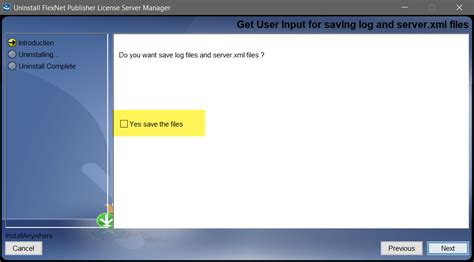 Uninstall The Network License Server GoldSim Help Center