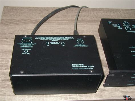 Threshold Sl 10 Pre Amp With Original Power Supply And Umbilical Chord Photo 4544966 Uk