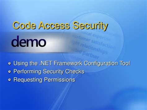 Ppt Net Framework Application Security Overview Powerpoint