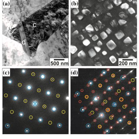 Microstructure Of Vdm Alloy 780 A Bsd Image Of Coarse Blocky D