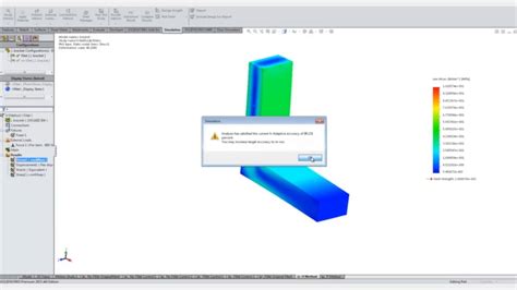 Video Tech Tip Automatic Mesh Convergence Simulation In SOLIDWORKS Simulation YouTube