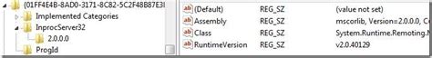 组件的注册表中runtimeversion的作用 csdn博客
