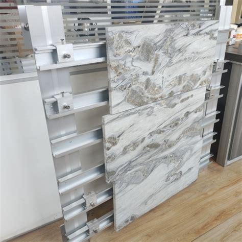 Stone Wall Cladding Bracket Bracket System Aluminum Marble Bracket Fufa