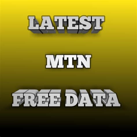List Of Latest MTN Free Data Offers TechAfresh