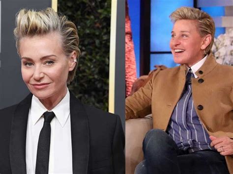 Portia De Rossi Reveals Long Hair After Ellen Degeneres Copies Her