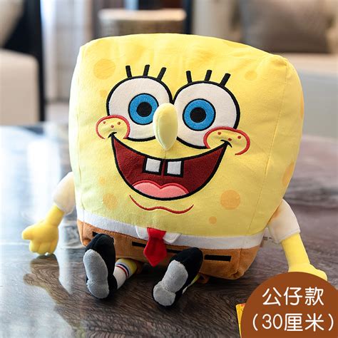 Genuine Spongebob Squarepants Doll Pie Big Star Doll Small Snail Crab