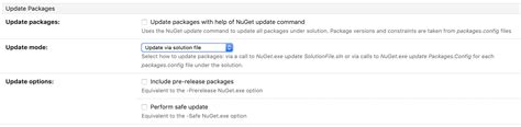 Nuget Restore On Teamcity Ignoring Version Stack Overflow