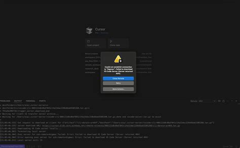After Updating Remote Ssh No Longer Works Bug Reports Cursor