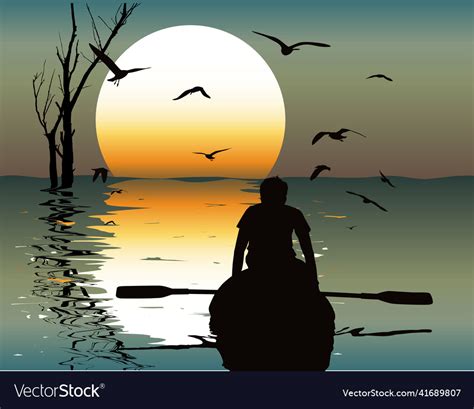 Lonely Guy Sunset