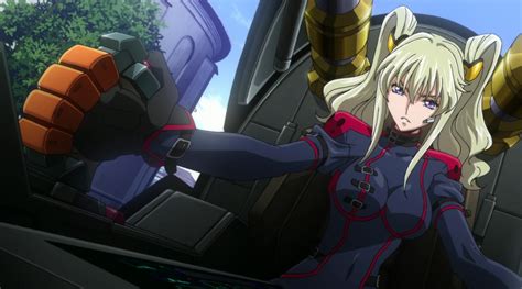 Leila Malcal Code Geass Code Geass Boukoku No Akito Girl Blonde Hair Blue Eyes Skinsuit