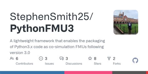 Github Stephensmith25pythonfmu3 A Lightweight Framework That