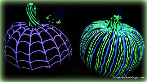 Glow In The Dark Pumpkin Diy Ytmm Diy Pumpkin Pumpkin Decorating