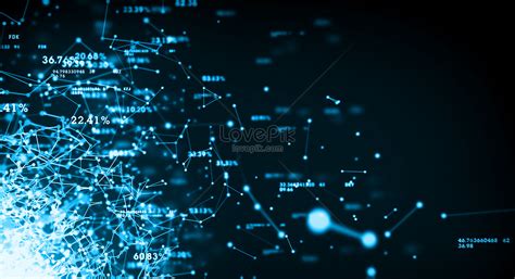 빅 데이터 입자 배경 배경 사진 및 창의적인 일러스트 무료 다운로드 Lovepik