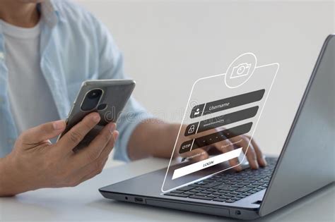 Cyber Security In Two Step Verification Login User Identification