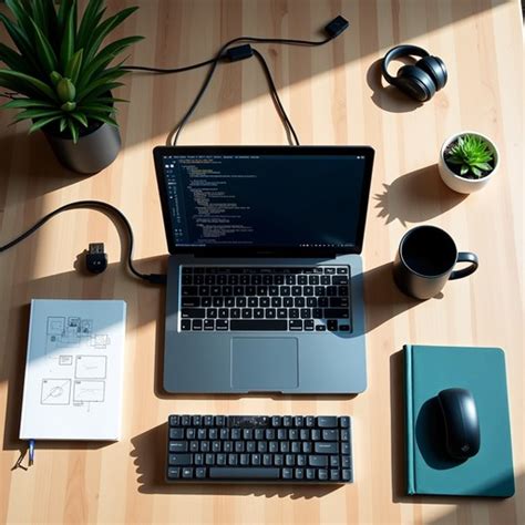 Free Productive Developer Workspace Image Download At Stockcake