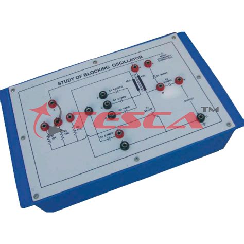 Study Of Blocking Oscillator With Power Supply