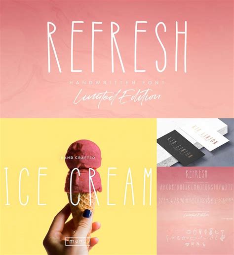Refresh Display Font Free Download