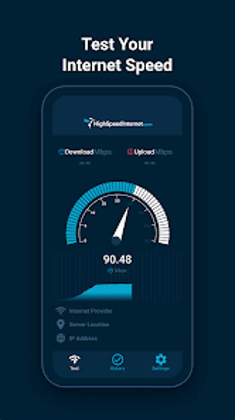 Speed Test HighSpeedInternet สำหรบ Android ดาวนโหลด