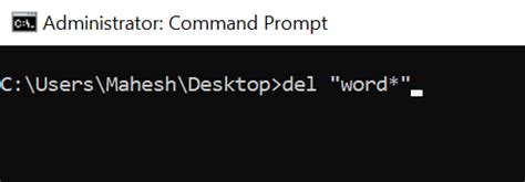 How To Delete Files And Folders Using Command Prompt On Windows